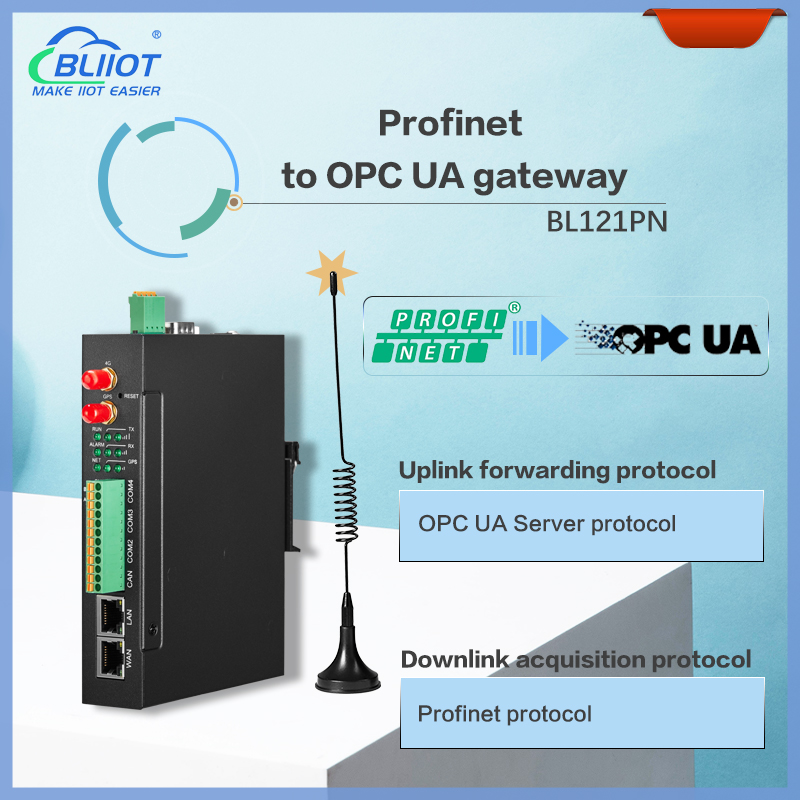 BLIIoT BL121PN Profinet to OPC UA Gateway BLIIoT BL121PN Profinet to OPC UA Gateway