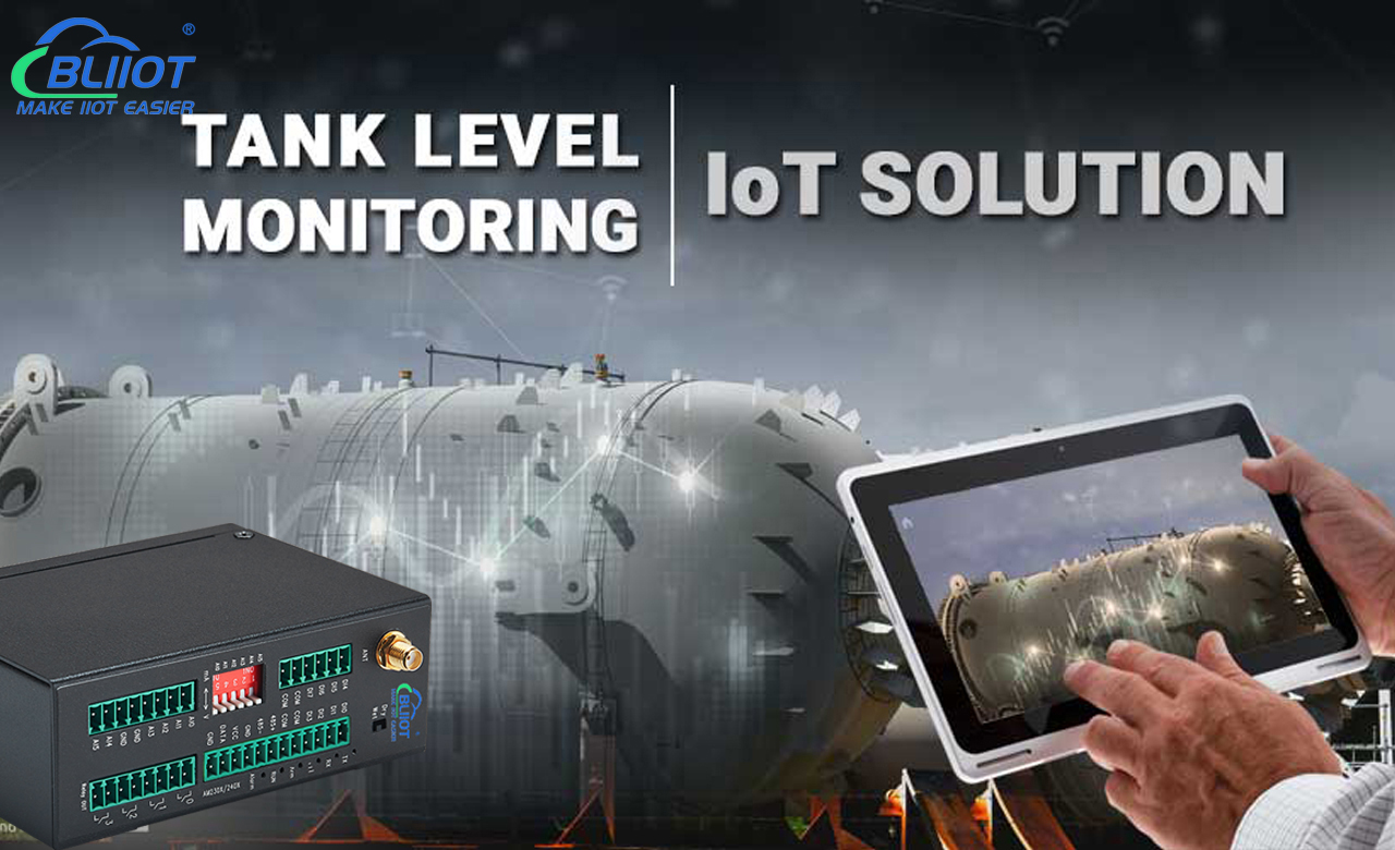 Remote Monitoring Gateway used in Oil Tank Level Monitoring