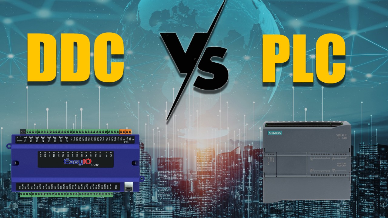 What’s the difference between DDC and PLC?
